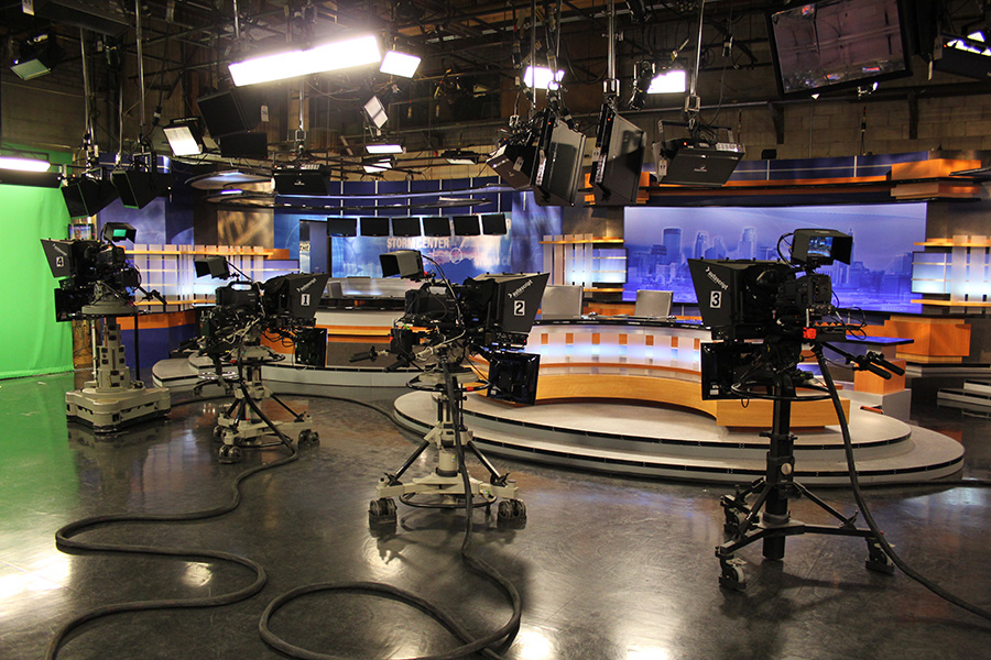 Broadcast News Studio